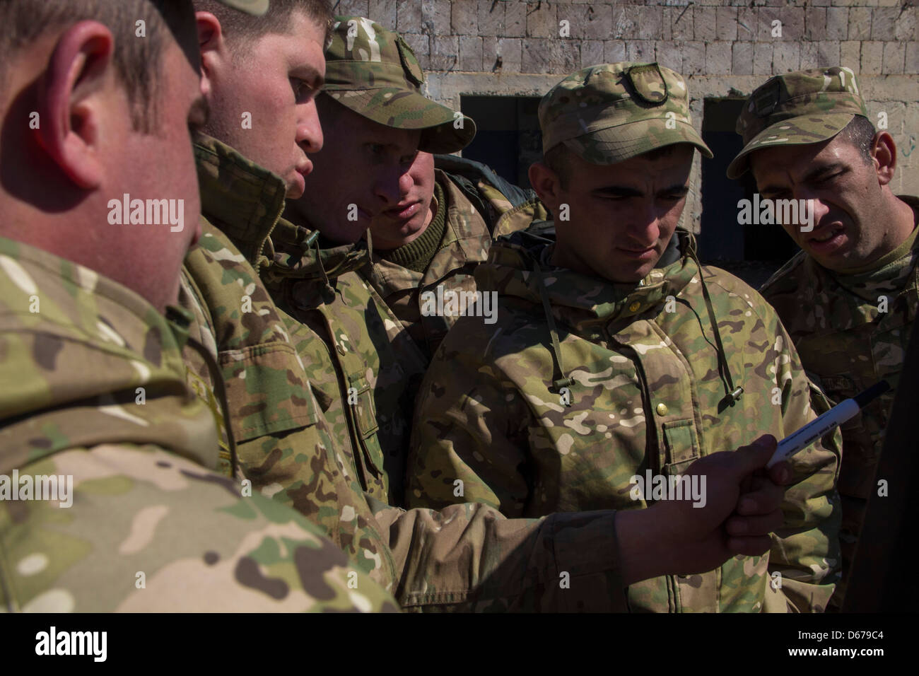 Black Sea Rotational Force instructors lead a class on PME ...
