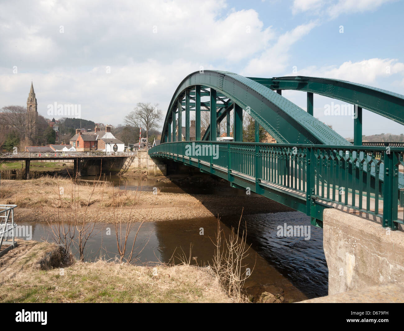Ruswarp bridge hi-res stock photography and images - Alamy
