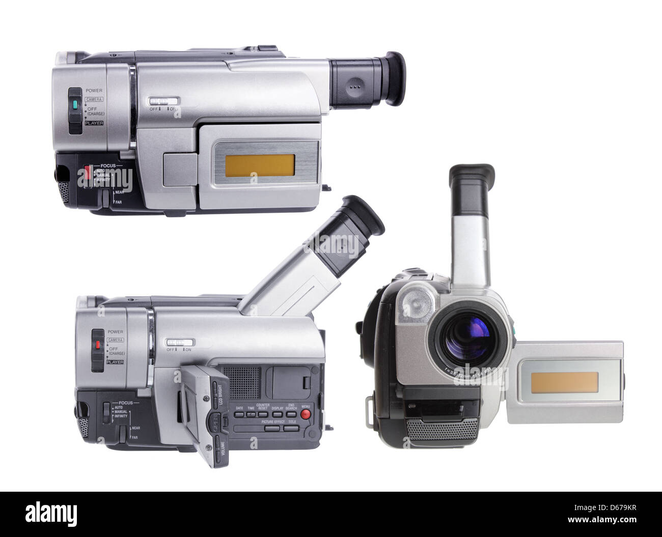 Motion picture cameras Cut Out Stock Images & Pictures - Alamy