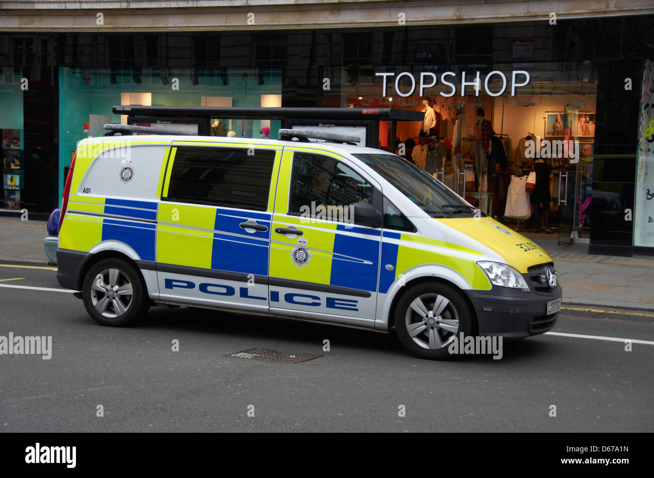 Mercedes Police Van High Resolution Stock Photography and Images - Alamy
