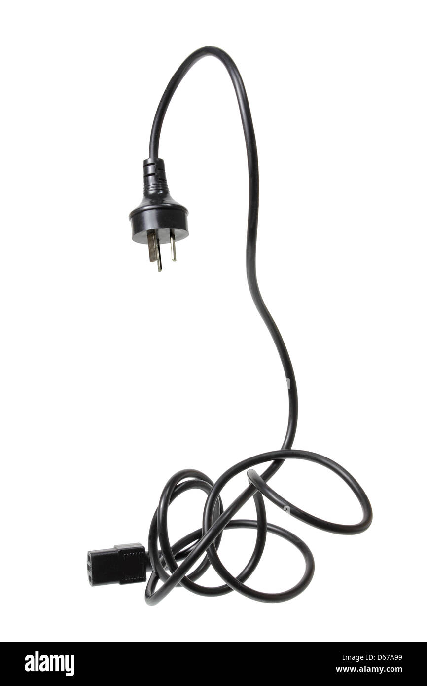 Power cord hi-res stock photography and images - Alamy
