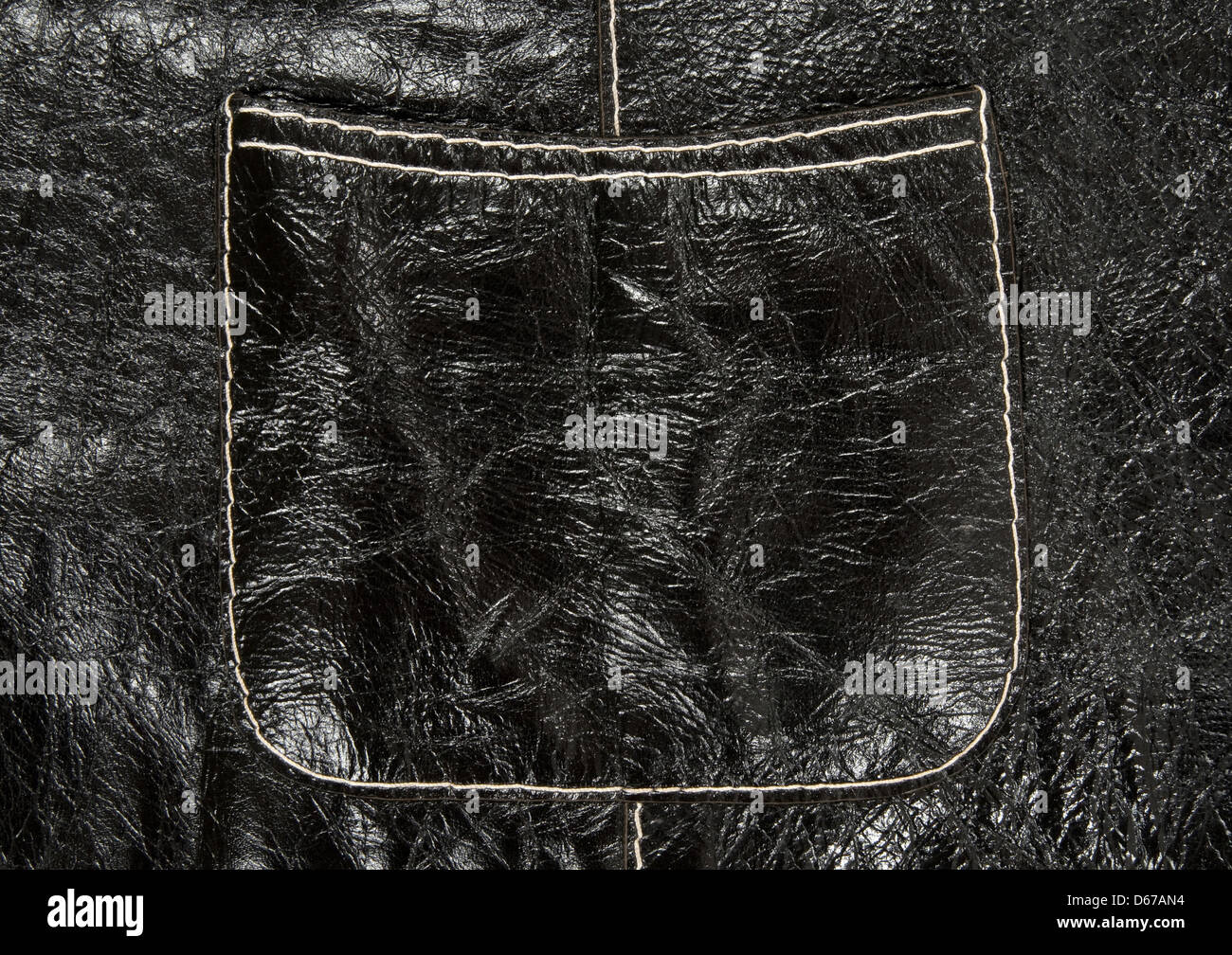 Black shiny leather texture hi-res stock photography and images - Alamy