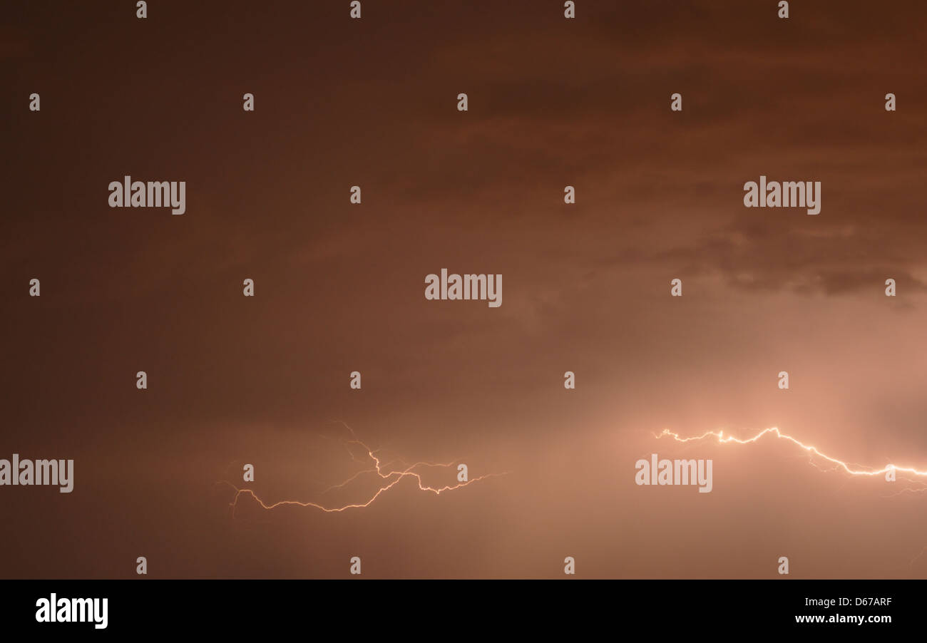 A dramatic capture of lightning in Russia, taken with a Nikon D5100 ...