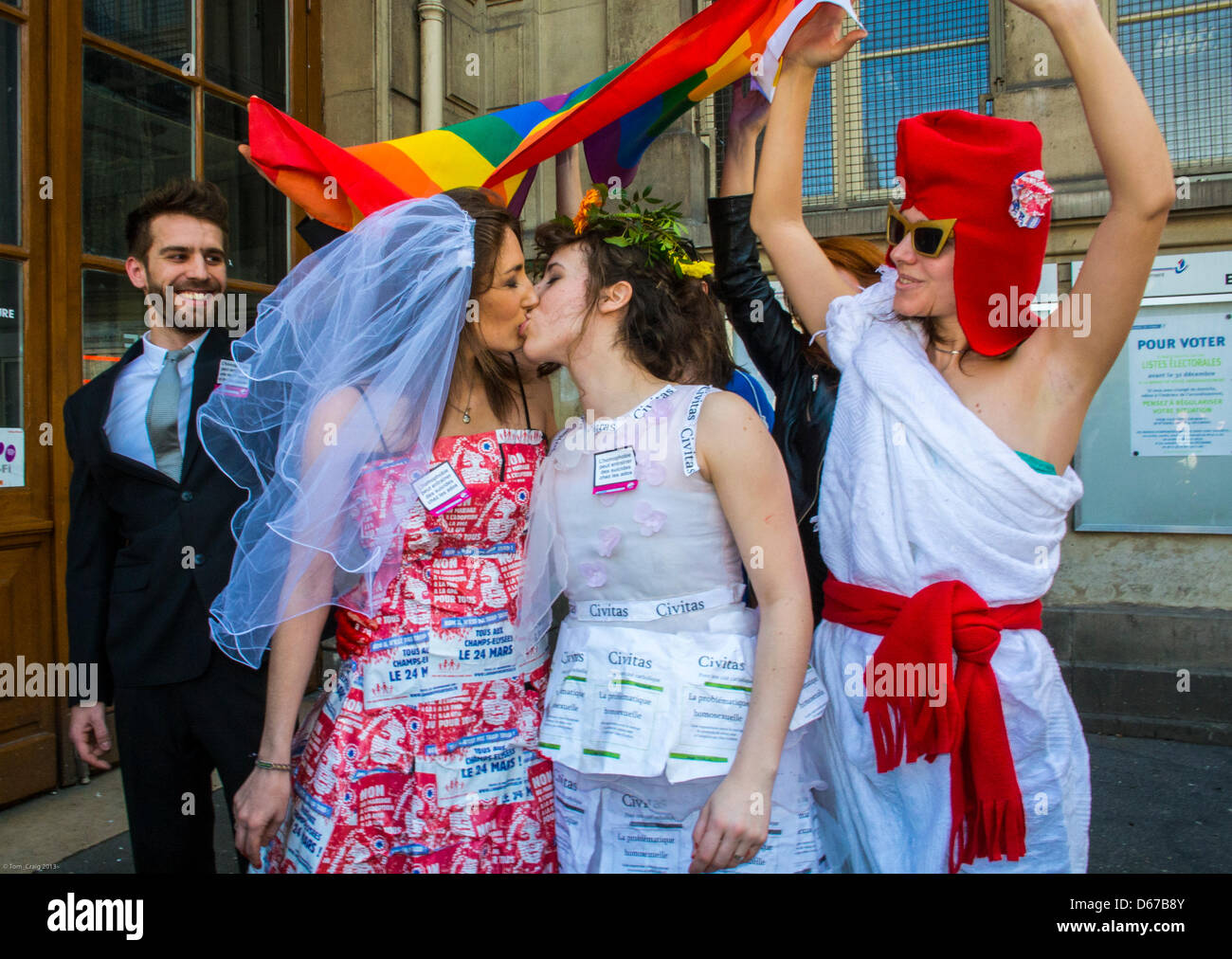 Paris, France, LGBTQI+, lgbt samesex Group, Collective Happening, stage ...