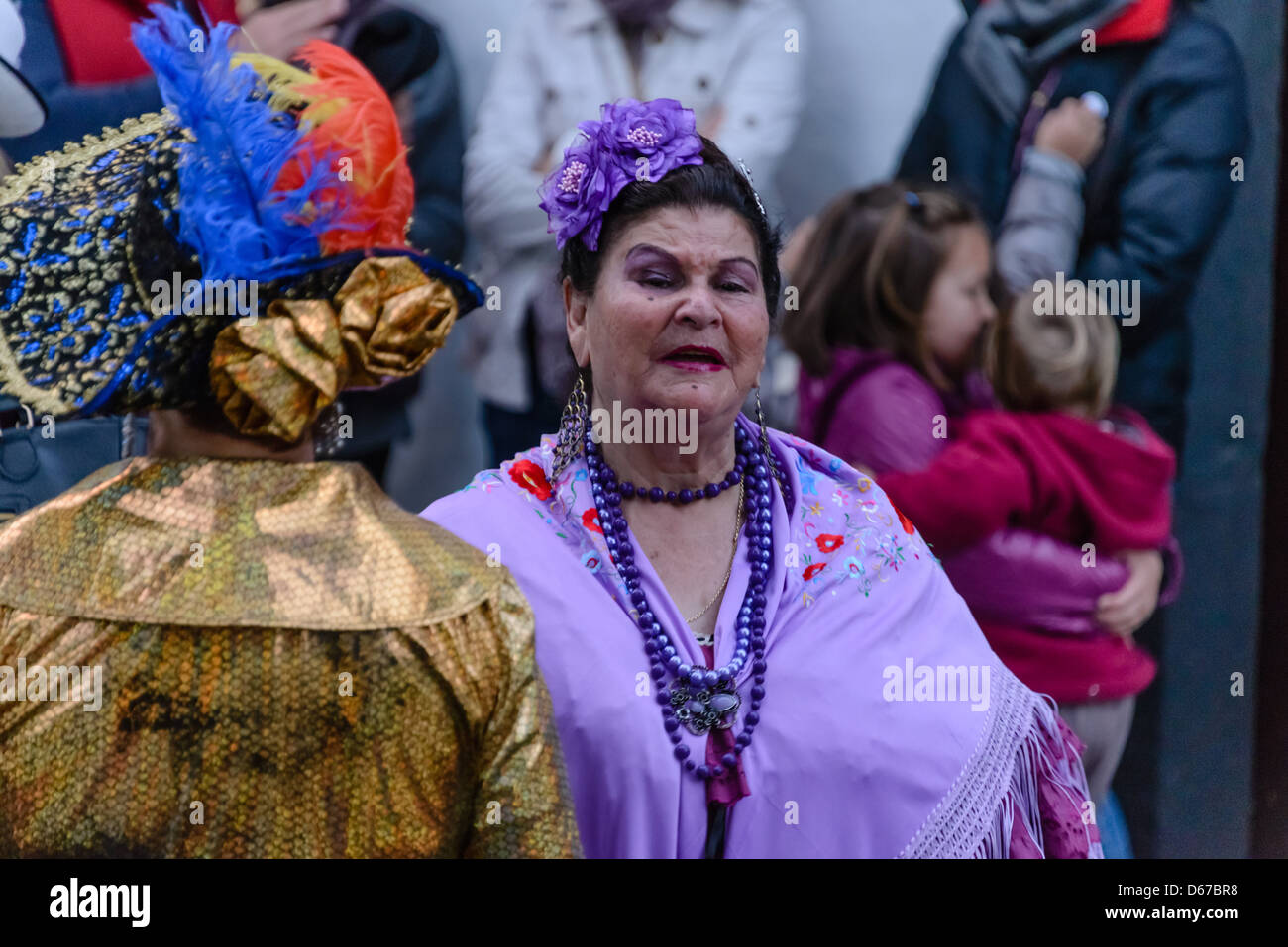 La Palma, Canary Islands - Santa Cruz, Carnaval de Los Indianos, street ...