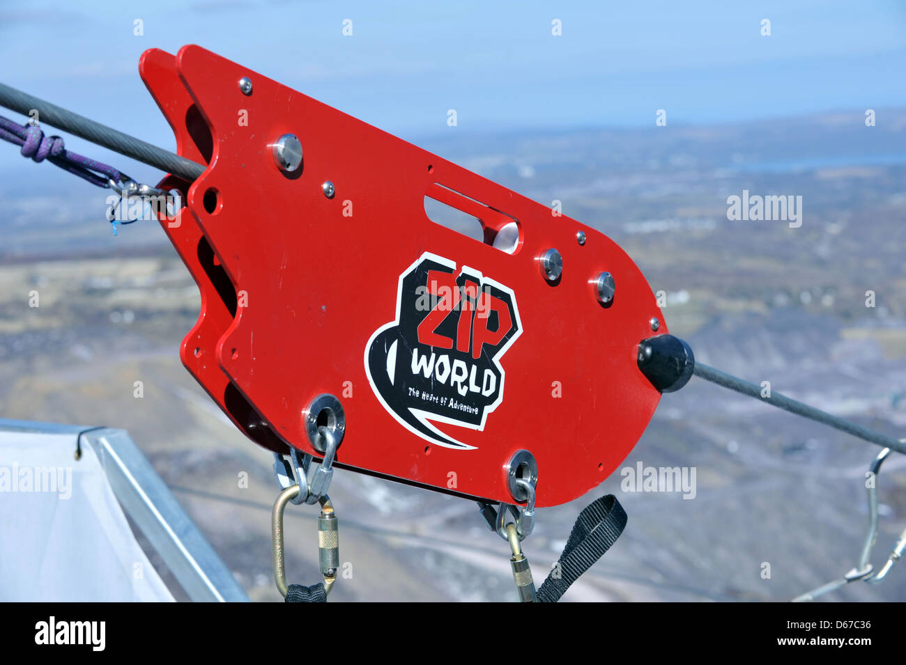 Zip World, Penrhyn Quarry, Bethesda, Bangor, Gwynedd, North Wales the ...