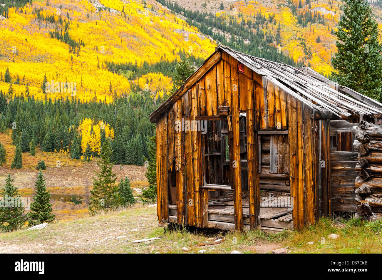 Abandoned gold mine colorado hi-res stock photography and images - Alamy