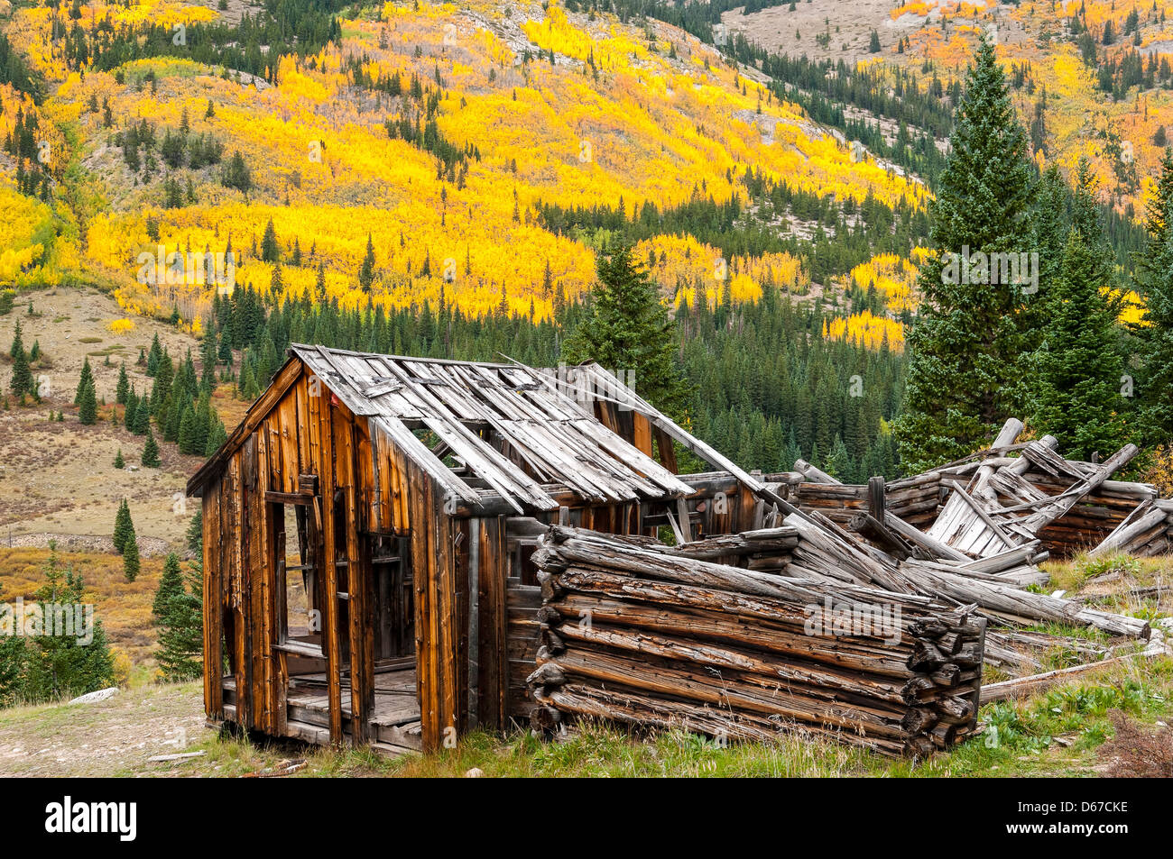 Abandoned gold mine colorado hi-res stock photography and images - Alamy