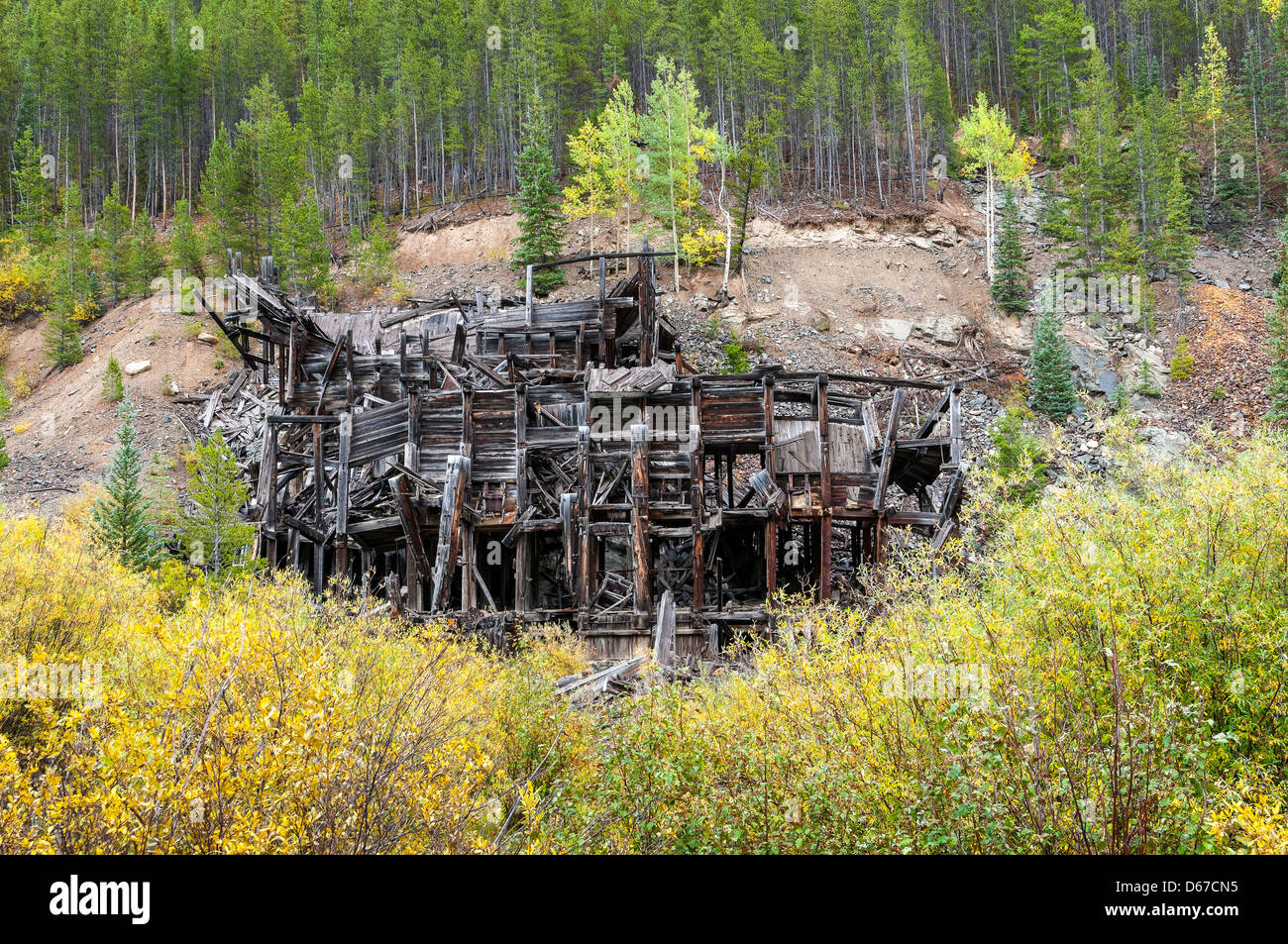 Colorado autumn fall mill willows hi-res stock photography and images ...