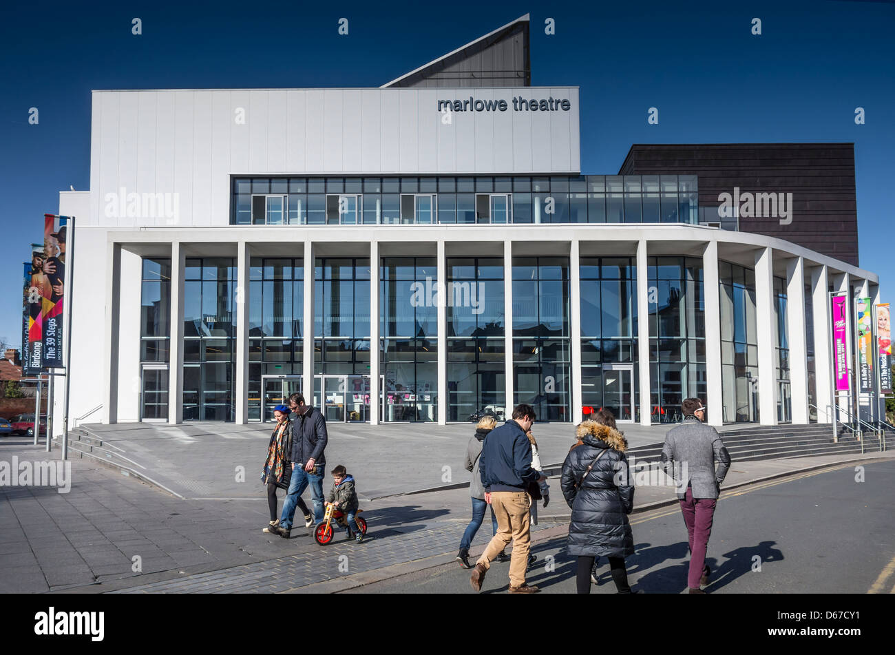 Marlowe Theatre Canterbury Kent England UK Stock Photo - Alamy