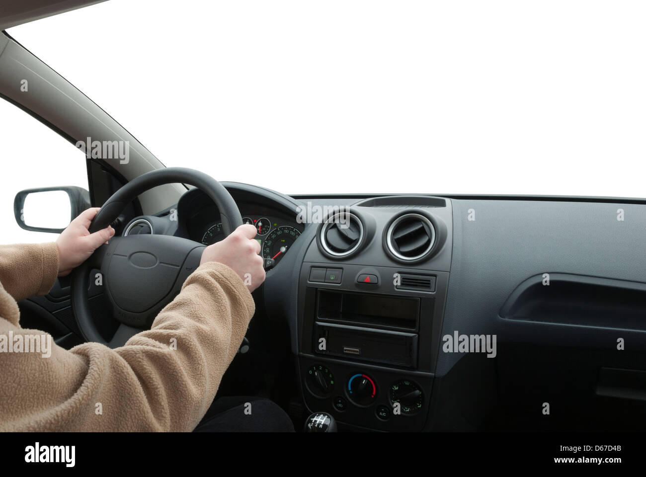 Blank white car hi-res stock photography and images - Alamy