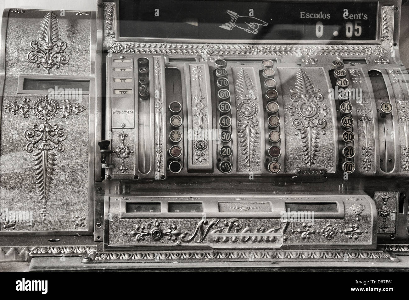 cash register machine Stock Photo - Alamy