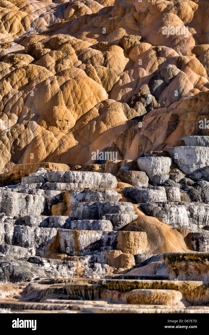 Travertine mounds hi-res stock photography and images - Alamy