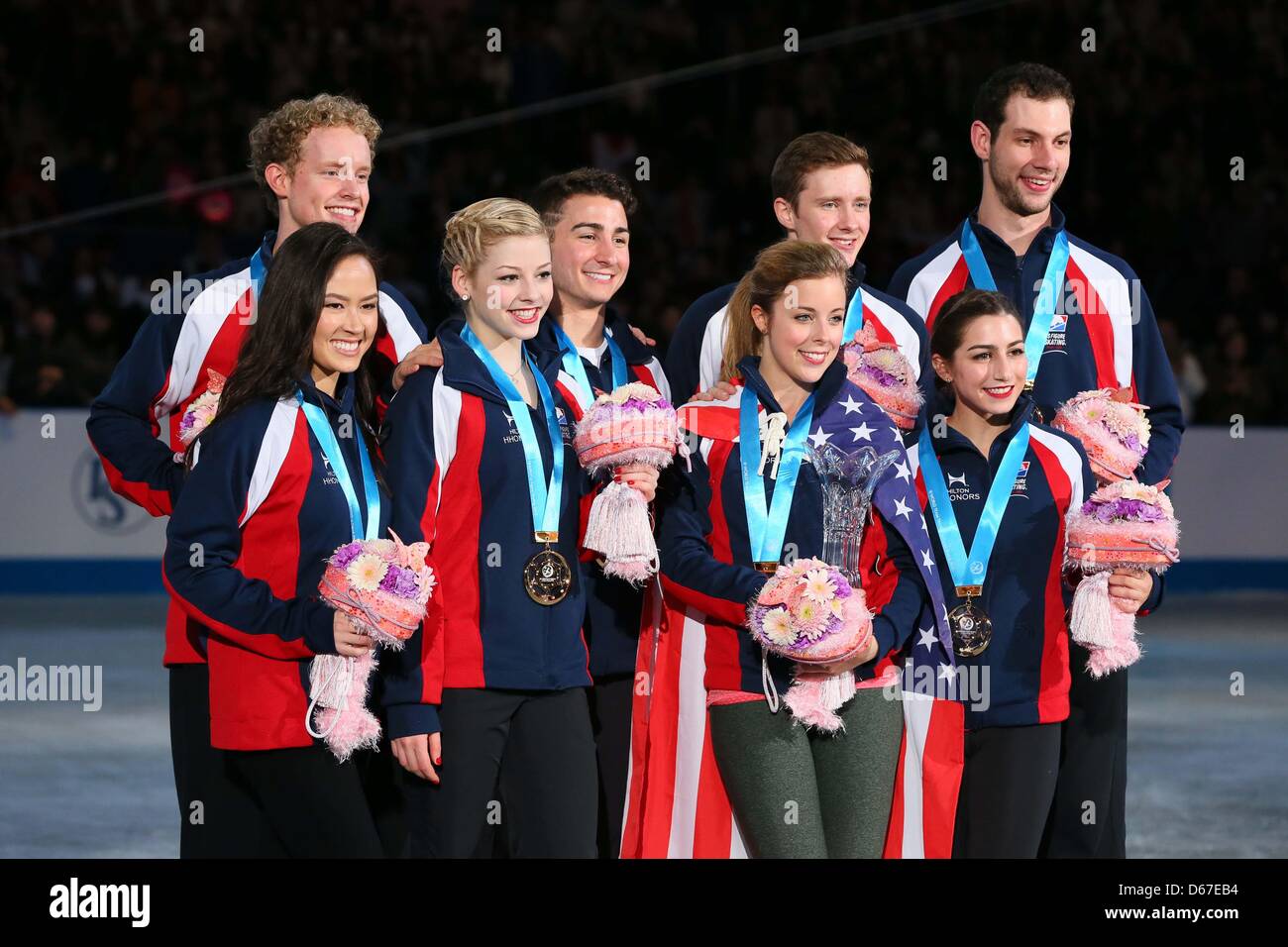 USA National team (USA), APRIL 13, 2013 - Figure Skating : the ISU ...