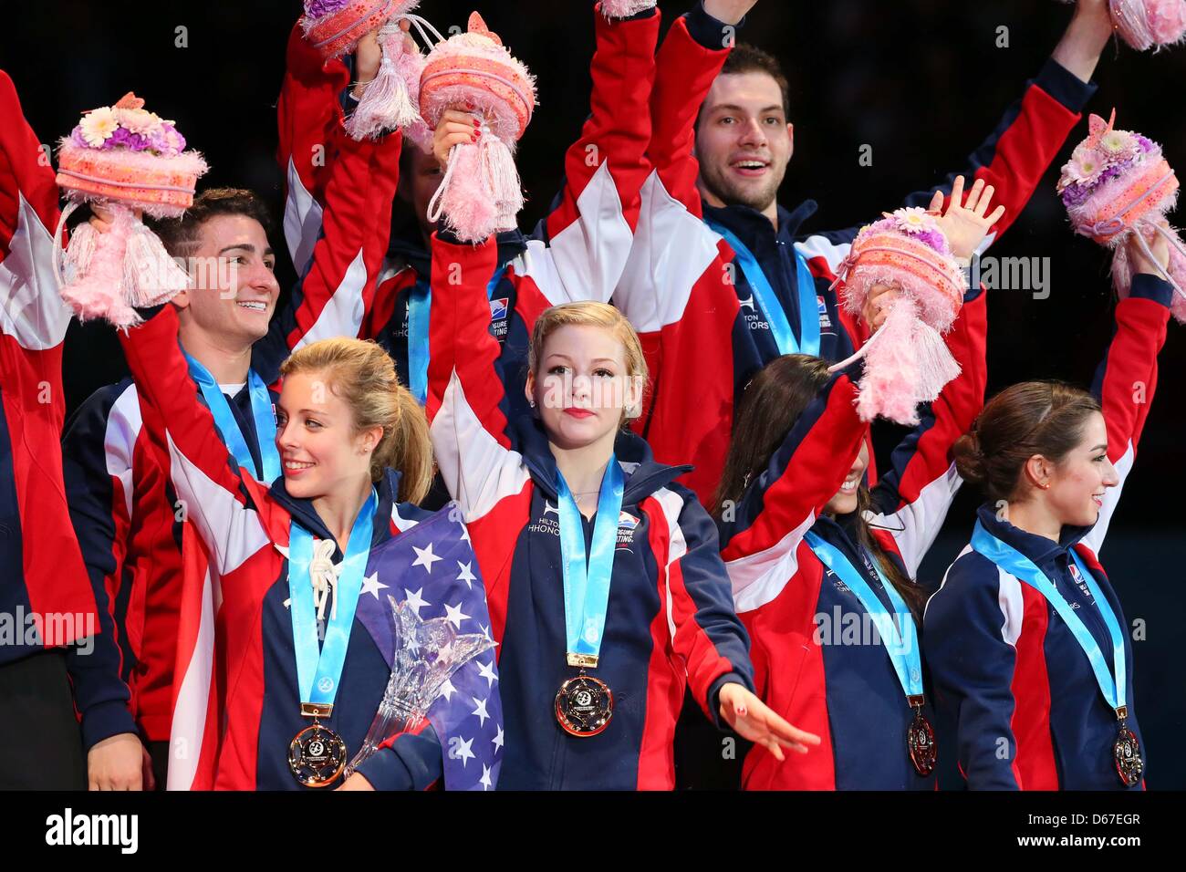 USA National team (USA), APRIL 13, 2013 - Figure Skating : the ISU ...