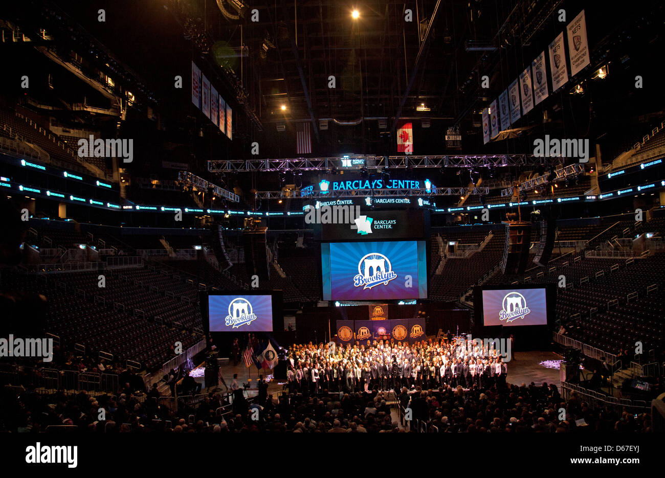 Barclays center brooklyn hi-res stock photography and images - Alamy