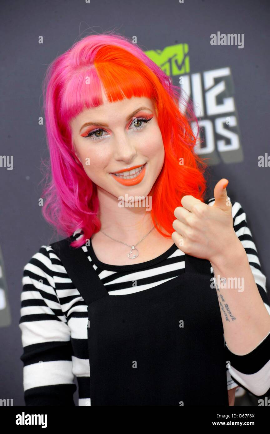 Hayley Williams at arrivals for MTV Movie Awards - ARRIVALS 2, Sony ...