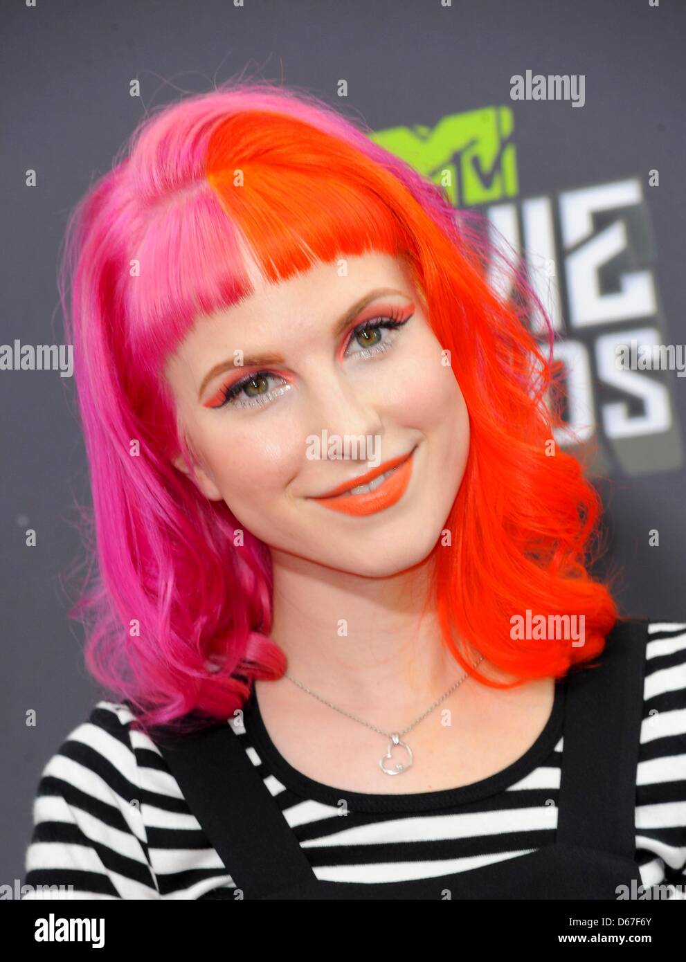 Hayley Williams at arrivals for MTV Movie Awards - ARRIVALS 2, Sony ...