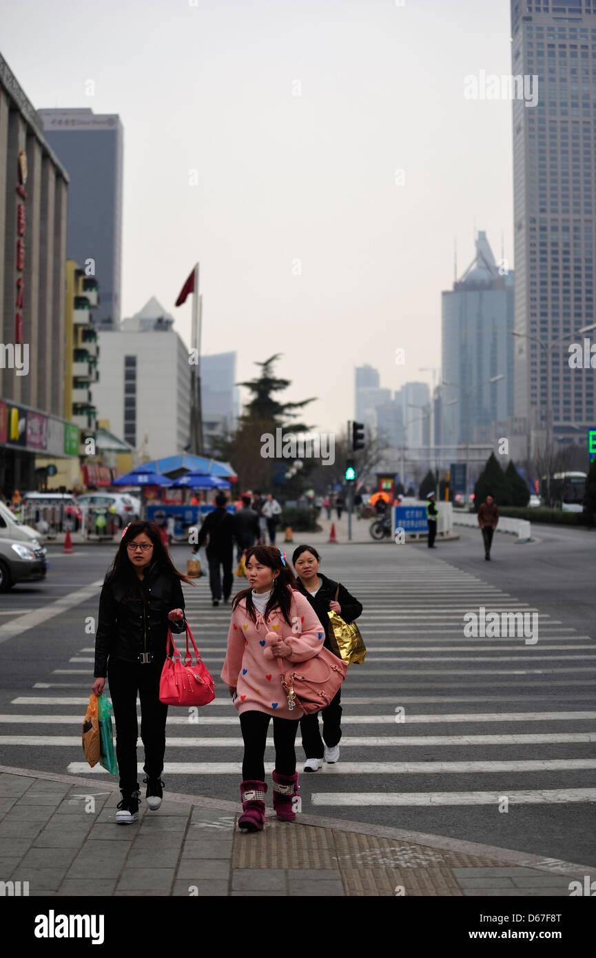 Beijing skyline 2013 hi-res stock photography and images - Alamy