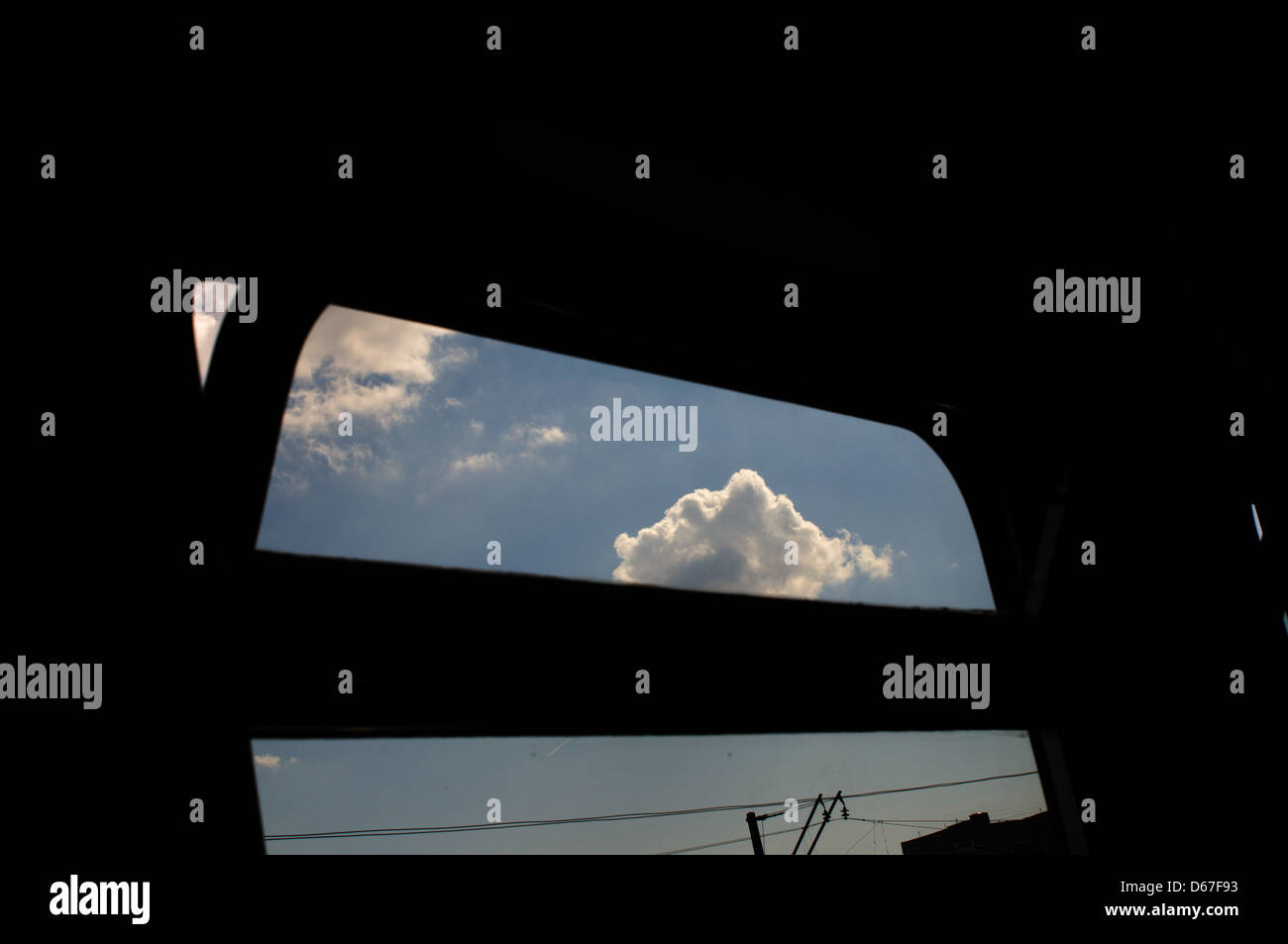 out of my window Stock Photo - Alamy