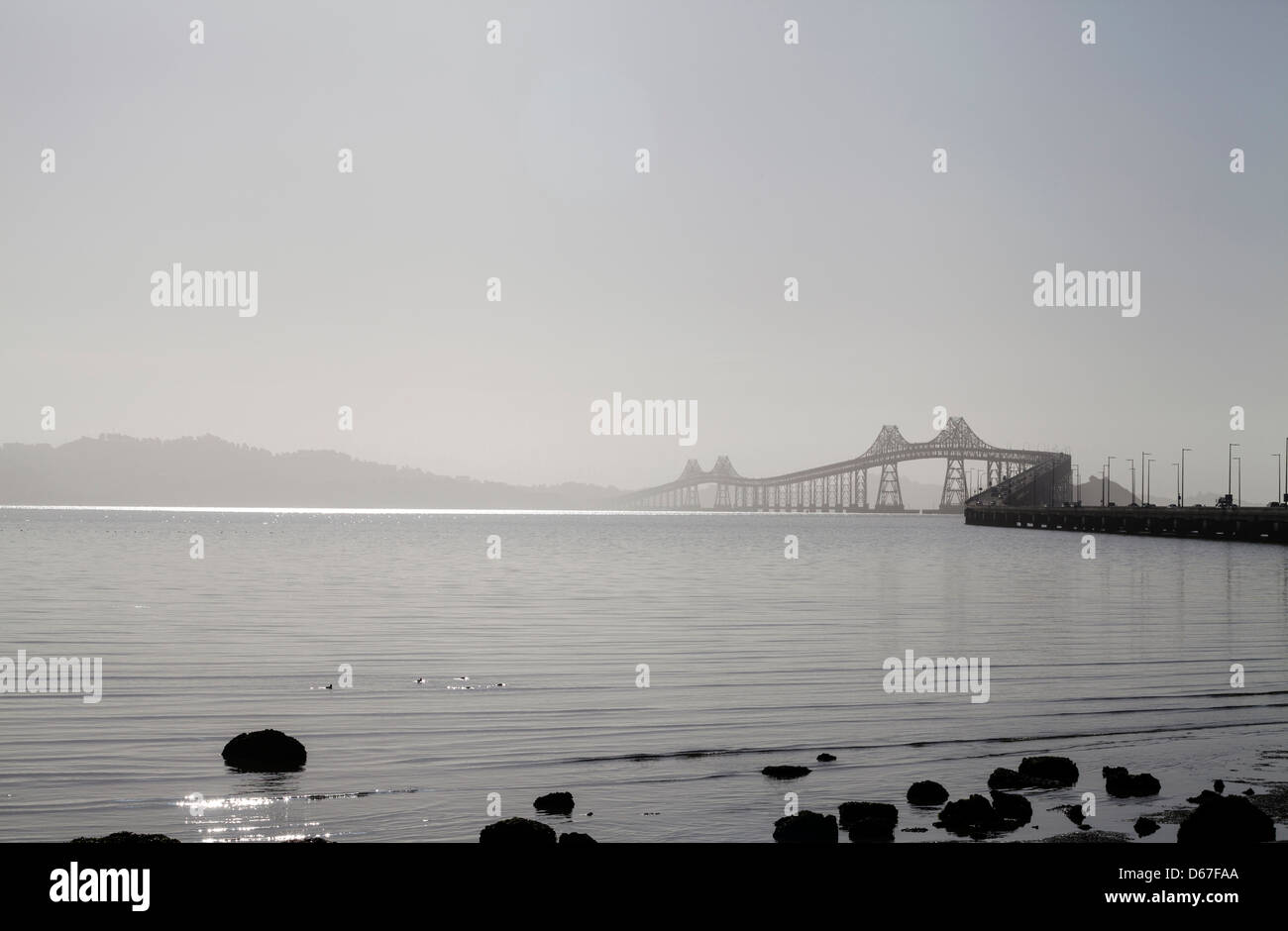 View of richmond san rafael bridge hi-res stock photography and images - Alamy