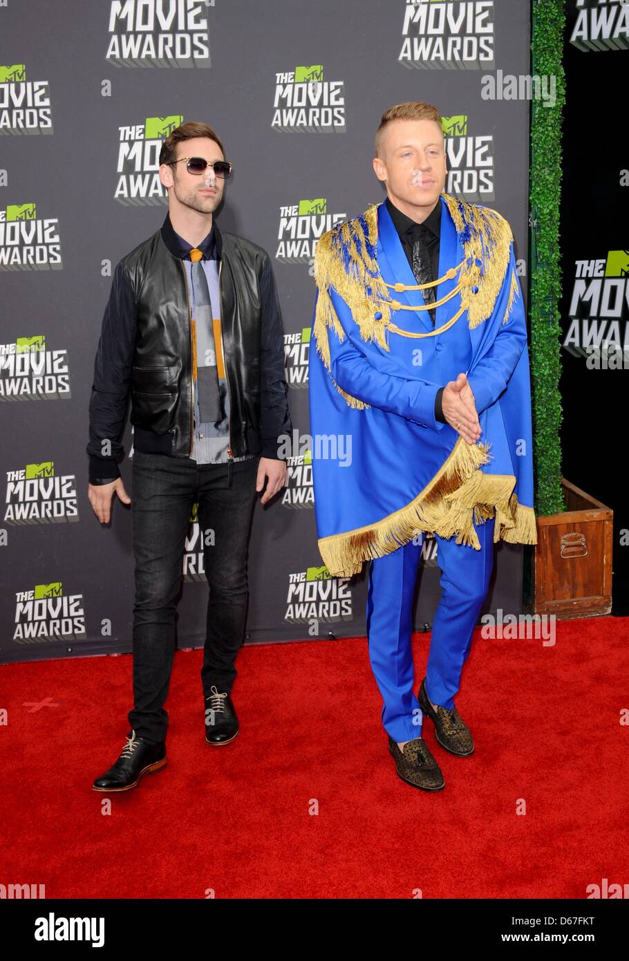 Macklemore, Ryan Lewis at arrivals for MTV Movie Awards - ARRIVALS ...