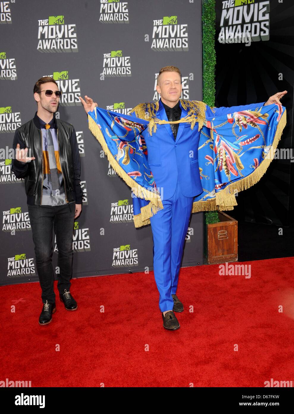 Macklemore, Ryan Lewis at arrivals for MTV Movie Awards - ARRIVALS ...
