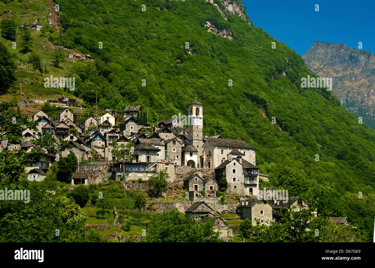 Corippo switzerland hi-res stock photography and images - Alamy