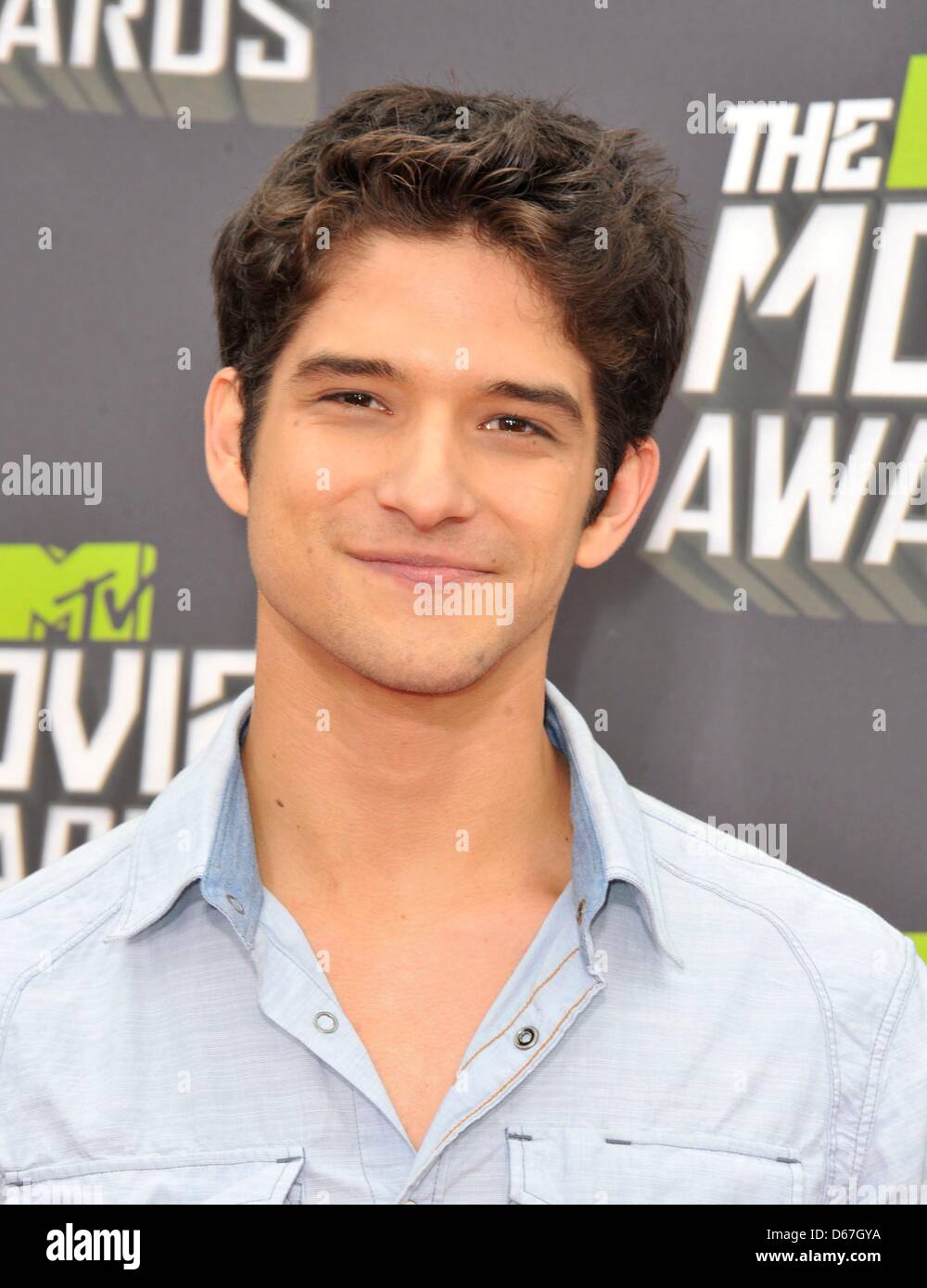 Tyler Posey at arrivals for MTV Movie Awards - ARRIVALS, Sony Studios ...