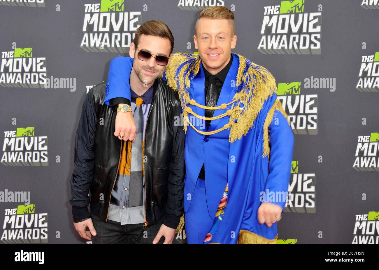 Macklemore at arrivals for MTV Movie Awards - ARRIVALS, Sony Studios ...