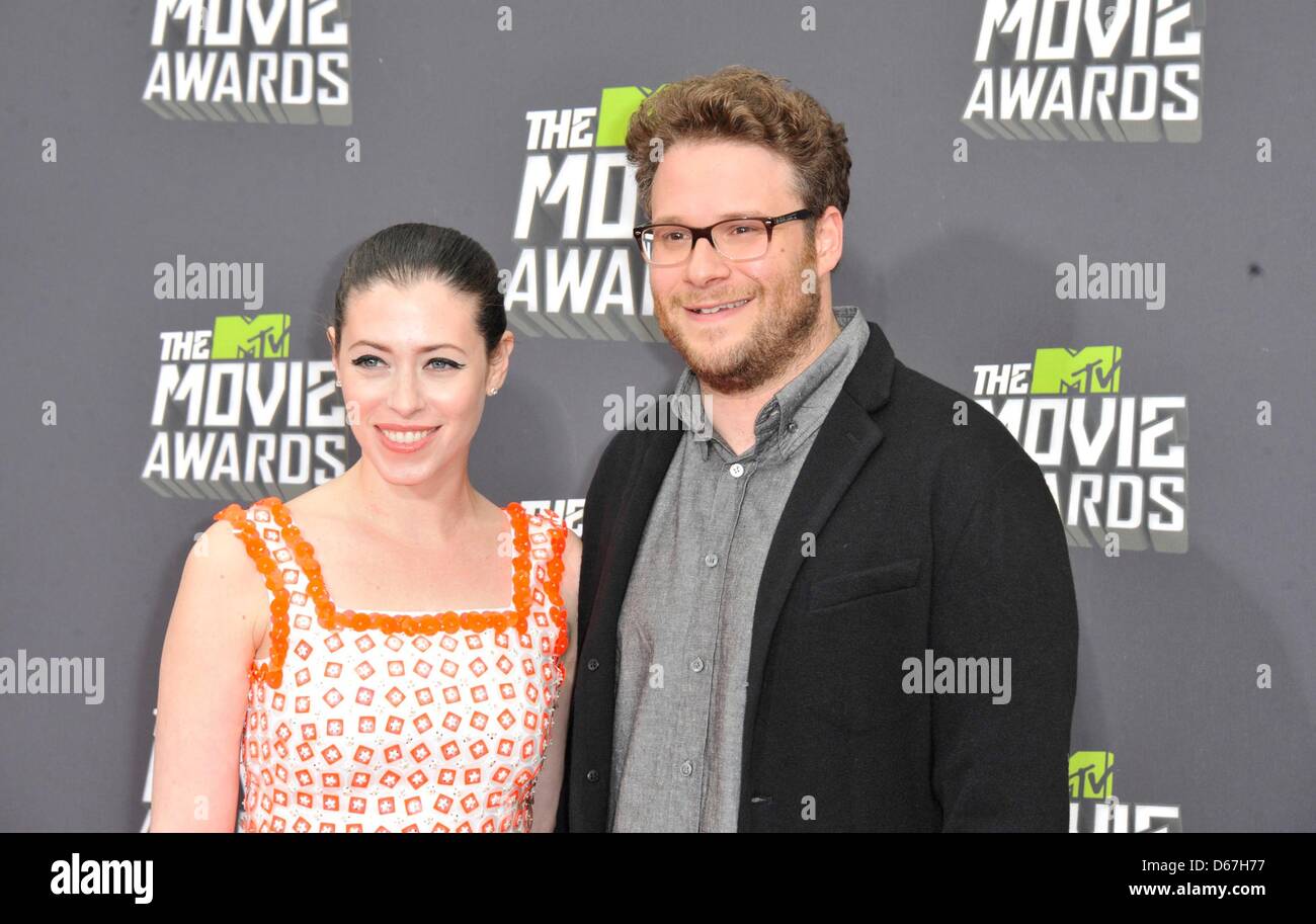 Seth Rogen at arrivals for MTV Movie Awards - ARRIVALS, Sony Studios ...