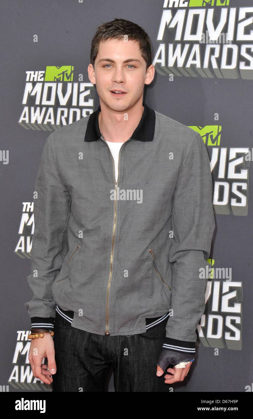 Logan Lerman at arrivals for MTV Movie Awards - ARRIVALS, Sony Studios ...
