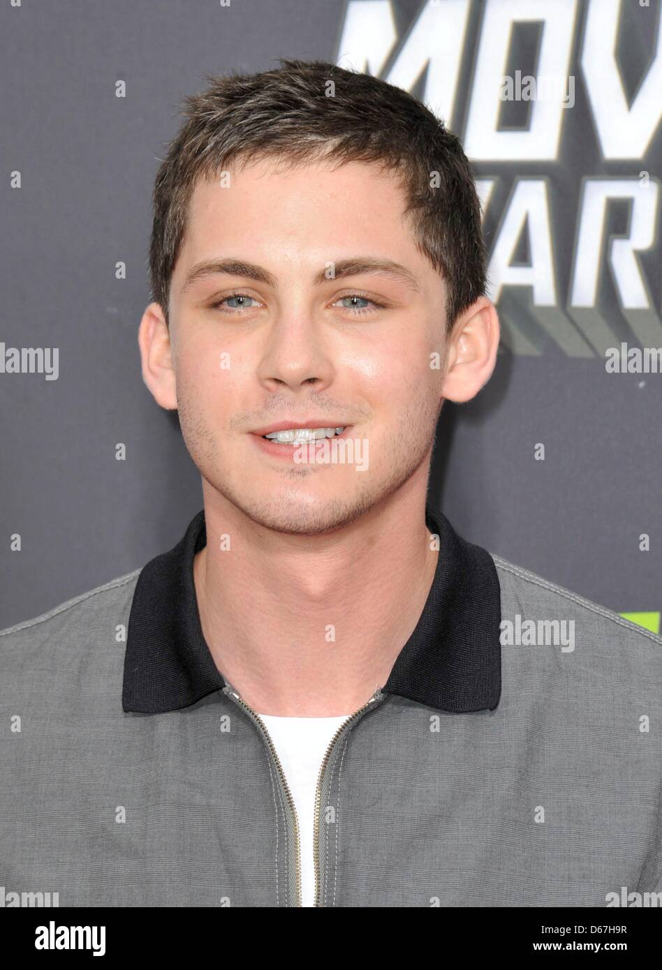 Logan Lerman at arrivals for MTV Movie Awards - ARRIVALS, Sony Studios ...