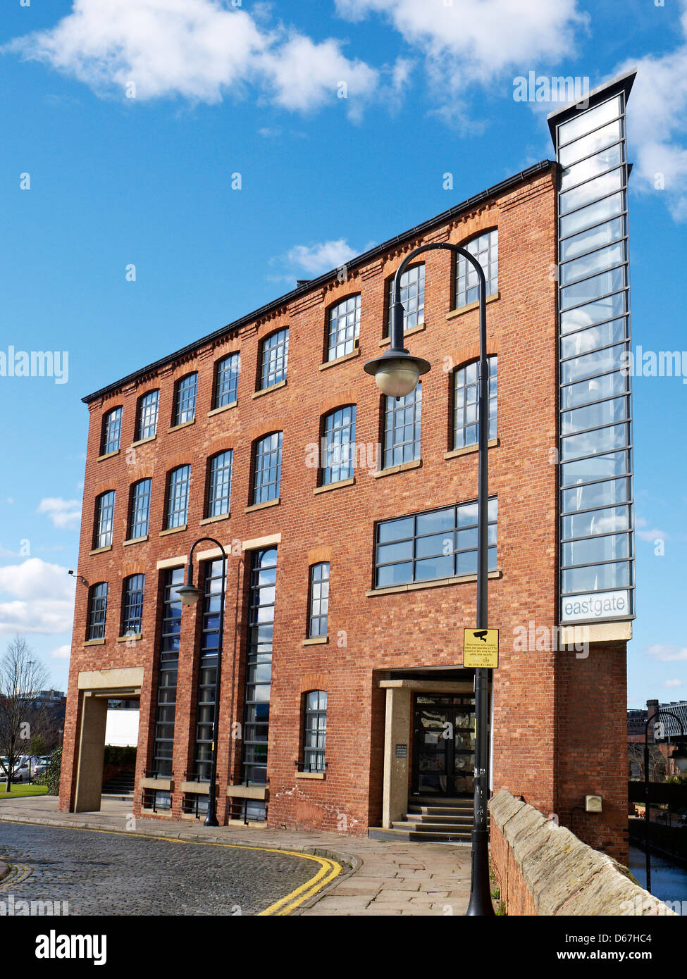 Eastgate building in Castlefield Manchester UK Stock Photo - Alamy