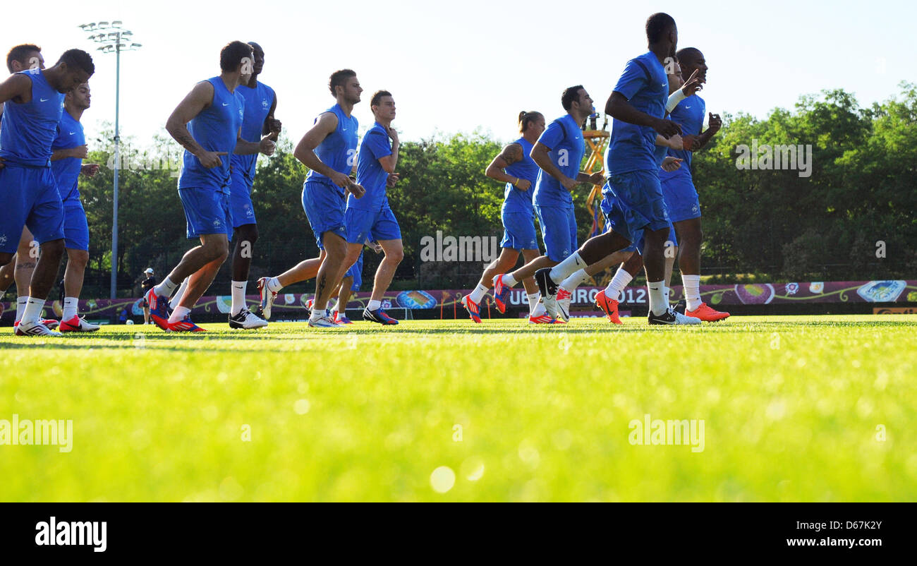 Players of team france hi-res stock photography and images - Alamy