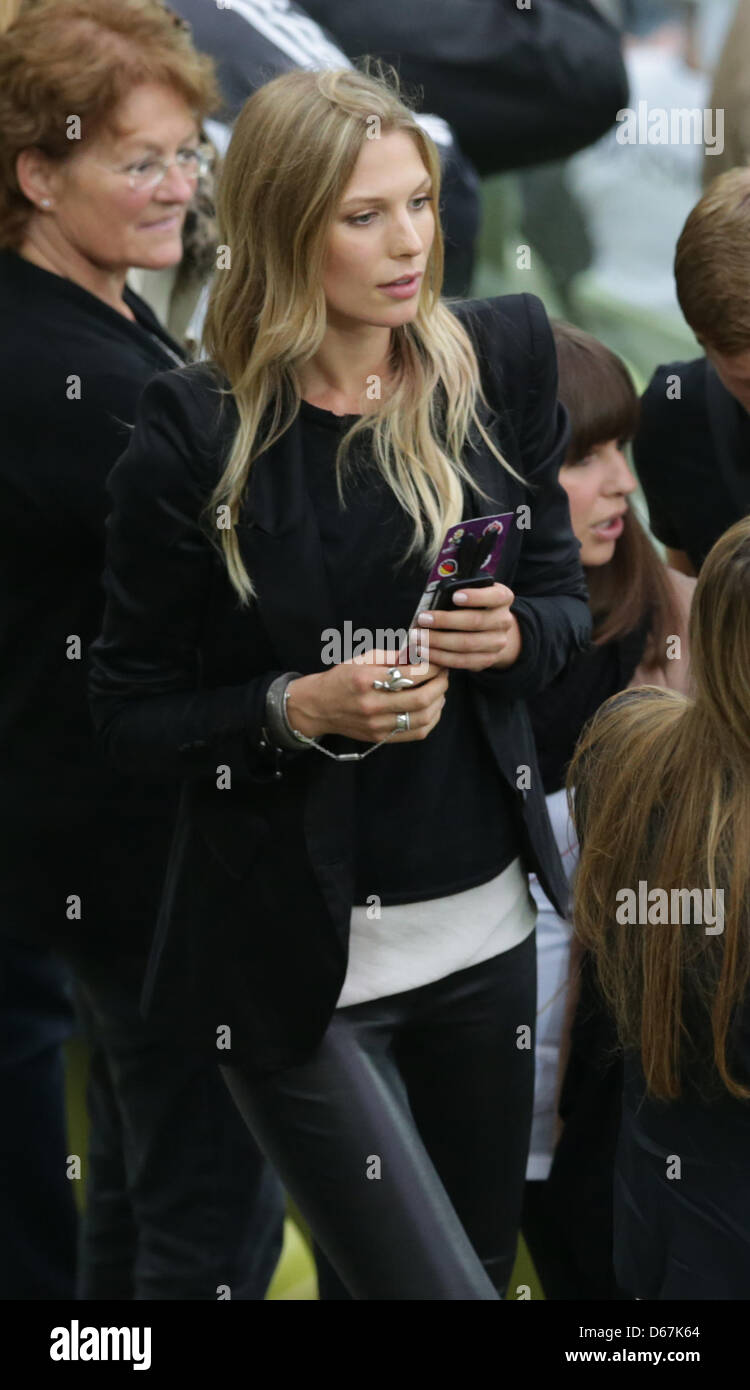 Sarah Brandner, the girlfriend of Germany's Bastian Schweinsteiger, on ...