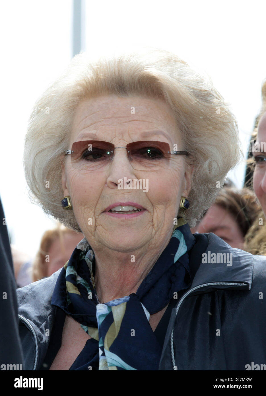 Queen Beatrix arrives for the celebration of the 100th anniversary of ...