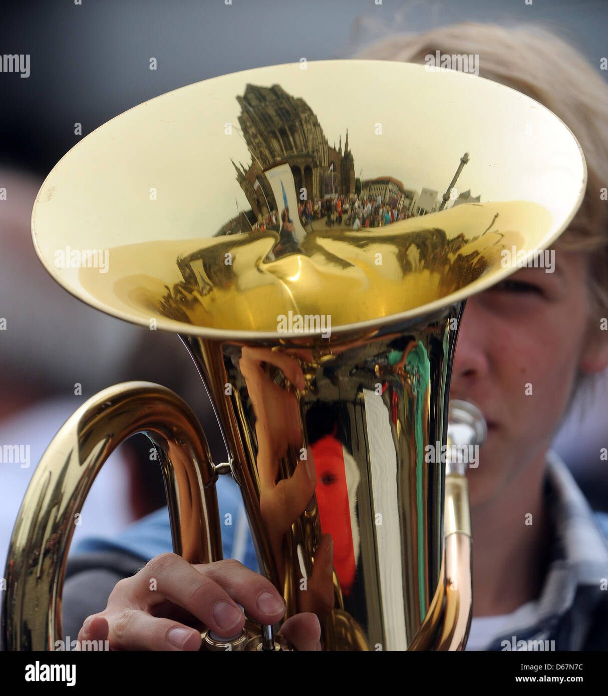 Brass players hi-res stock photography and images - Alamy