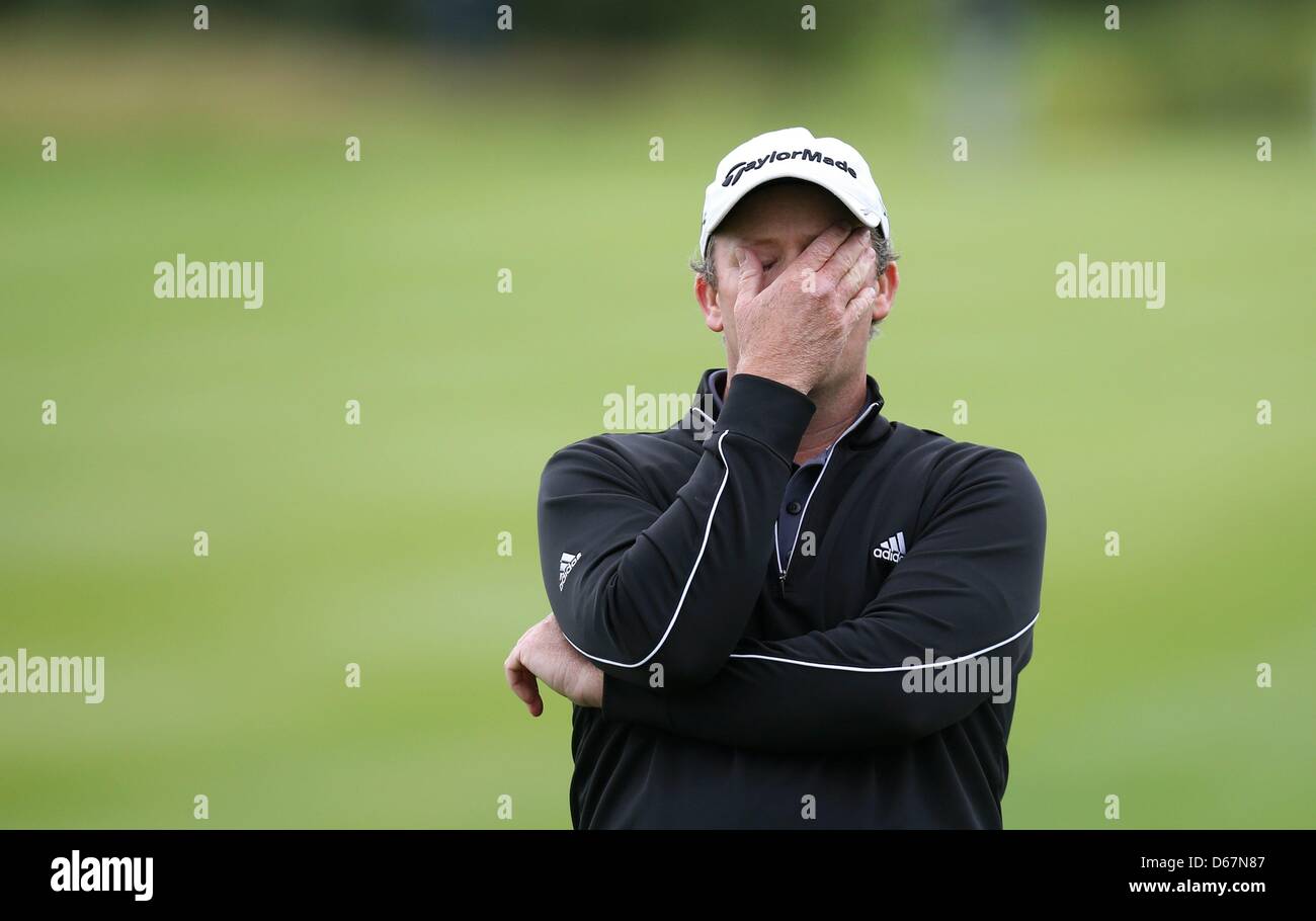 Australian golfer Marcus Fraser is disappointed after winning second ...