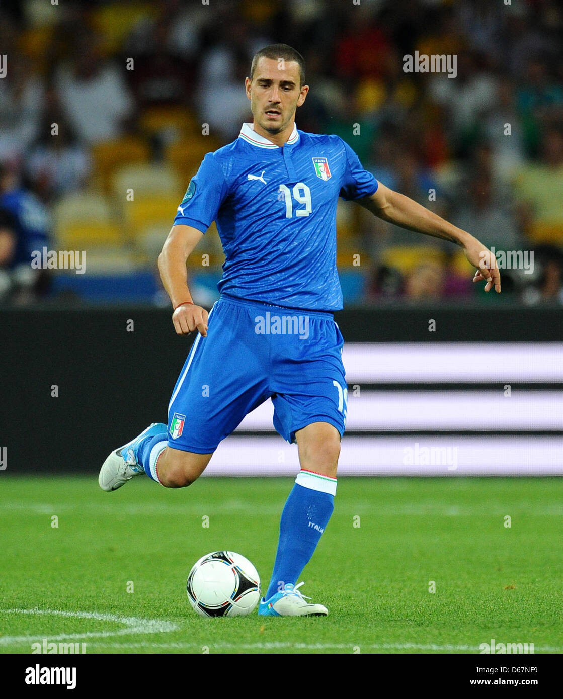 Italy's Leonardo Bonucci during UEFA EURO 2012 quarterfinal soccer ...