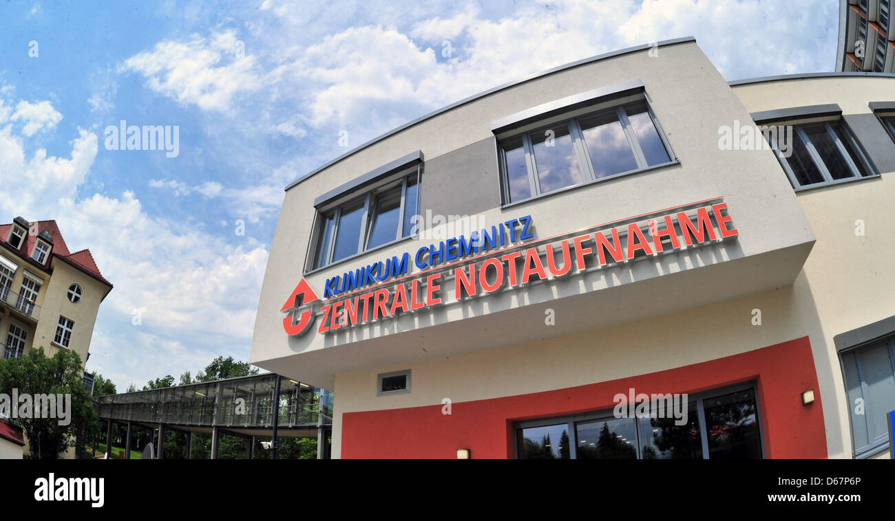 The new central emergency room opens at Chemnitz Hospital in Chemnitz ...