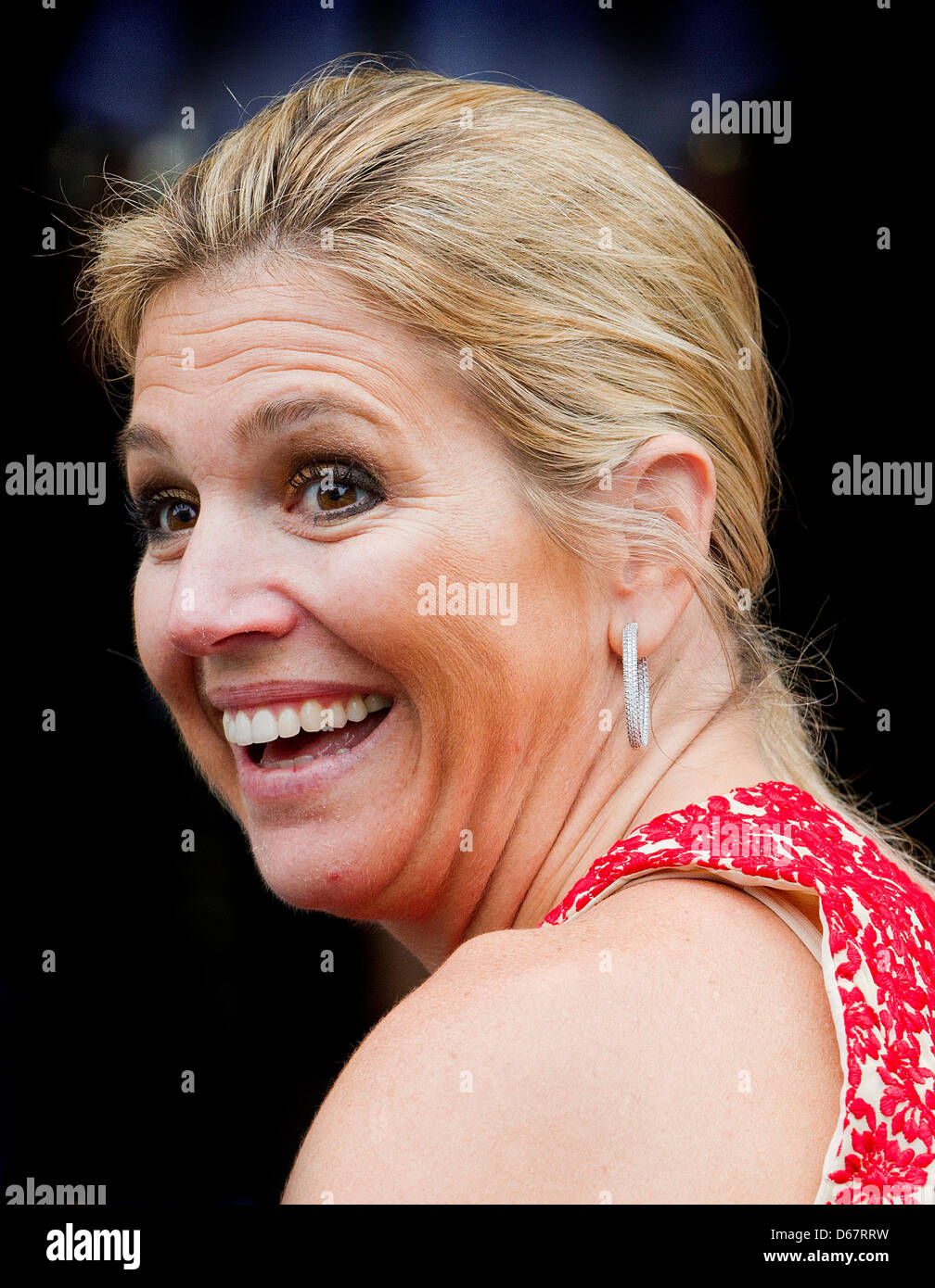 Dutch Princess Maxima attends the opening of the exhibition 'King Louis ...