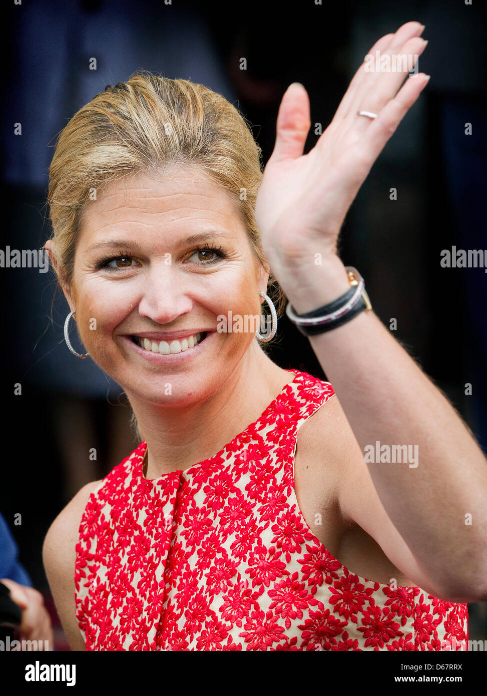 Dutch Princess Maxima attends the opening of the exhibition 'King Louis ...