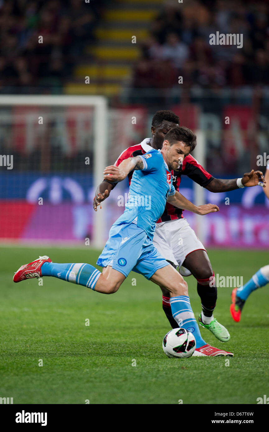 Cristian Maggio (Napoli), APRIL 14, 2013 - Football / Soccer : Italian ...