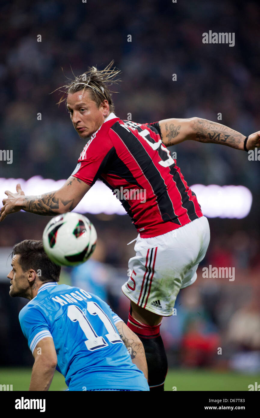Stadio giuseppe meazza philippe mexes hi-res stock photography and ...