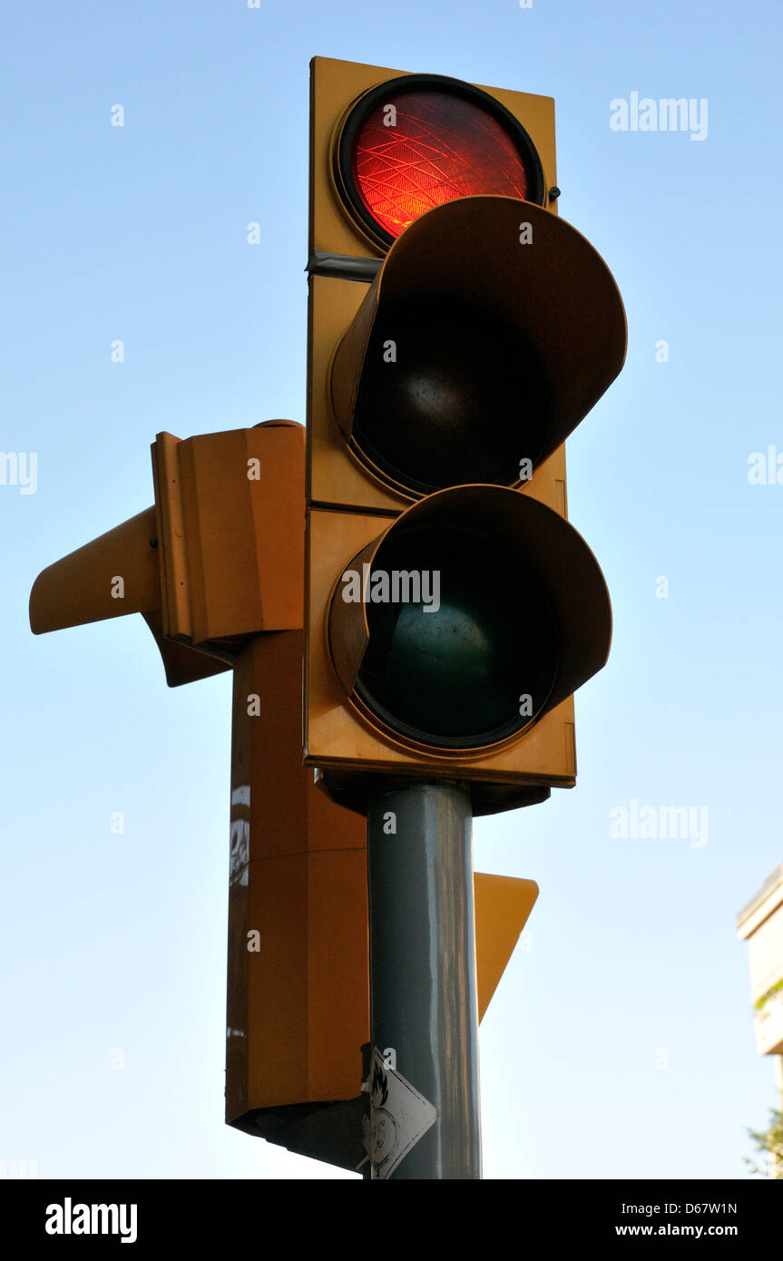 Traffic warning light hi-res stock photography and images - Alamy