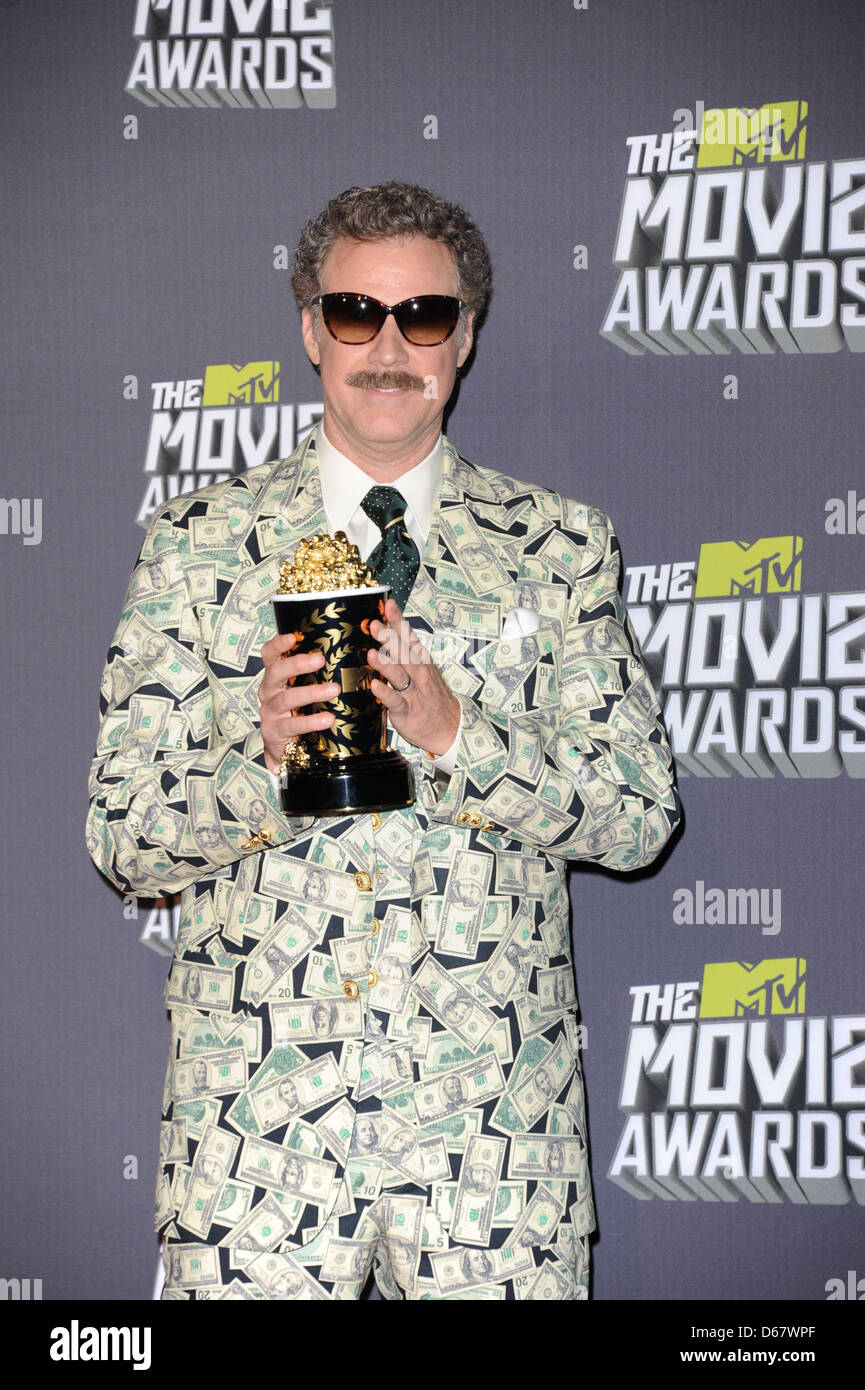 Culver City, Los Angeles, USA. 14 April 2013. US actor Will Ferrell ...