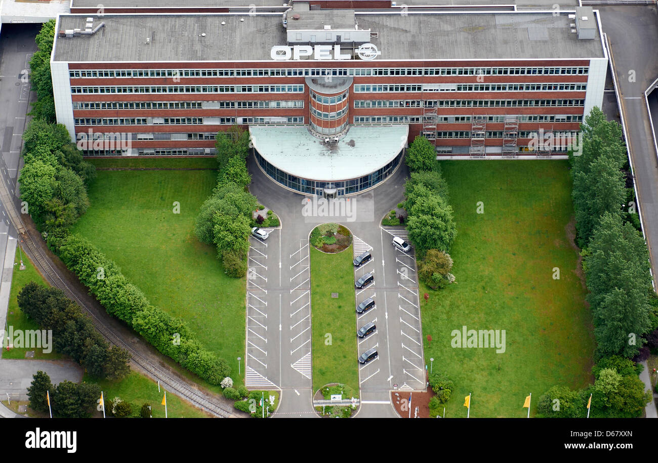 File - A file photo dated 20 May 2012 shows an aerial view of the Opel ...