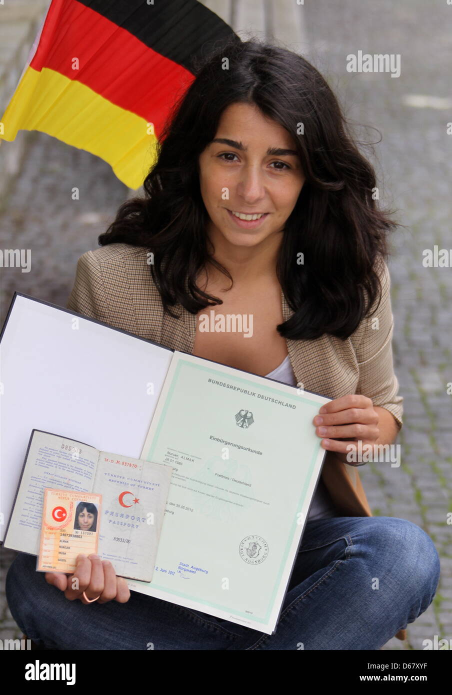 Certificate of naturalization hi-res stock photography and images - Alamy