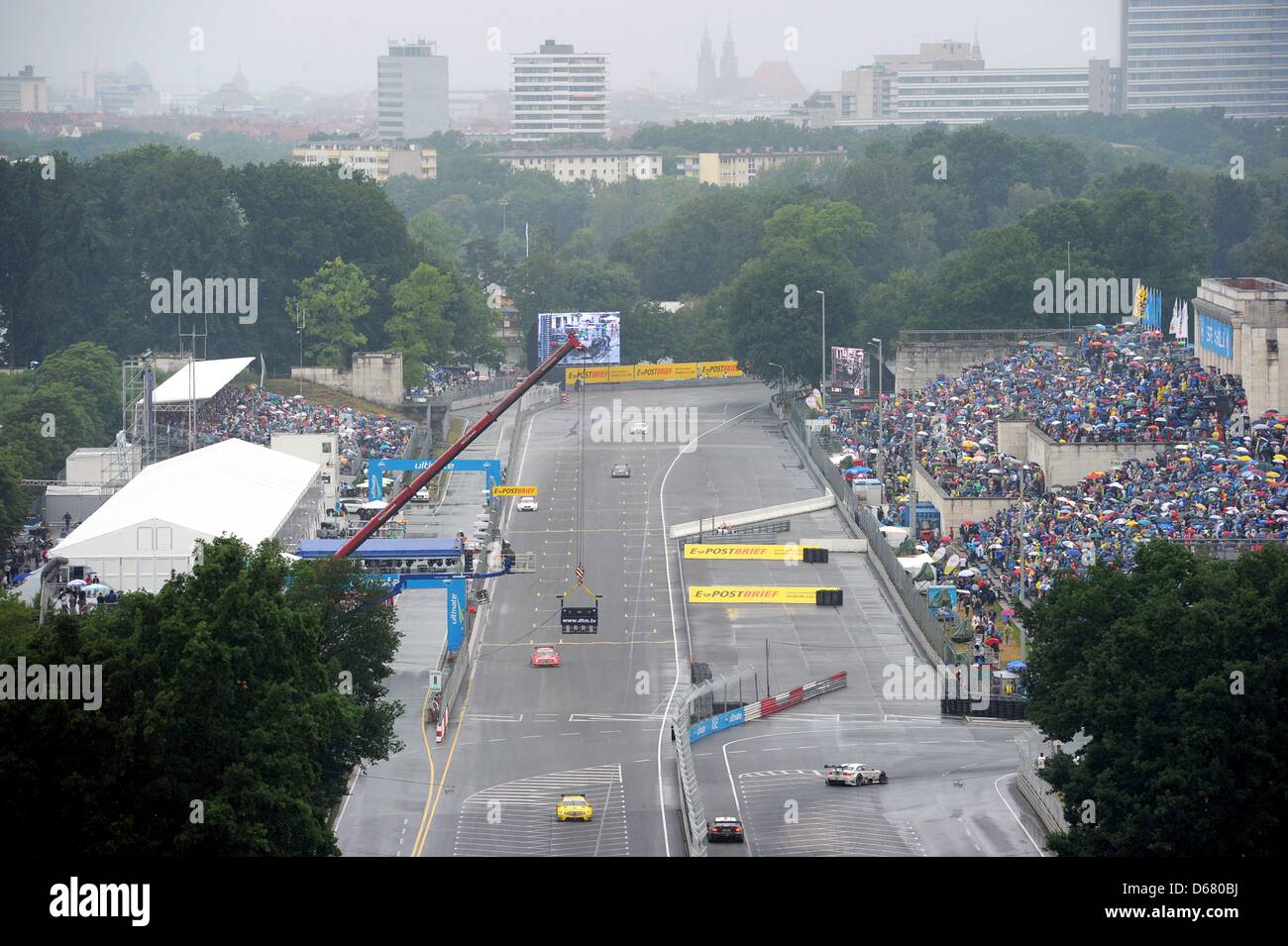 The field during the fifth race of the German Touring Car Masters (DTM ...